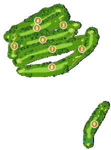 Cabinet view golf club()のゴルフ場コースガイド - Shot Naviゴルフ場ガイド