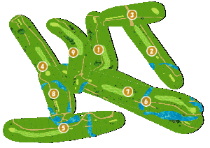 Gillette Golf Club()のゴルフ場コースガイド - Shot Naviゴルフ場ガイド