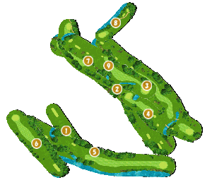 White River Golf Club()のゴルフ場コースガイド - Shot Naviゴルフ場ガイド