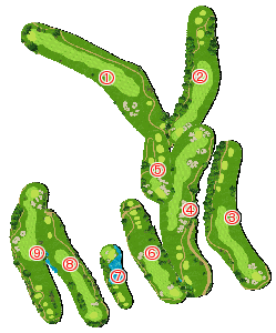 Four Streams Golf Club(海外)のゴルフ場コースガイド - Shot Naviゴルフ場ガイド